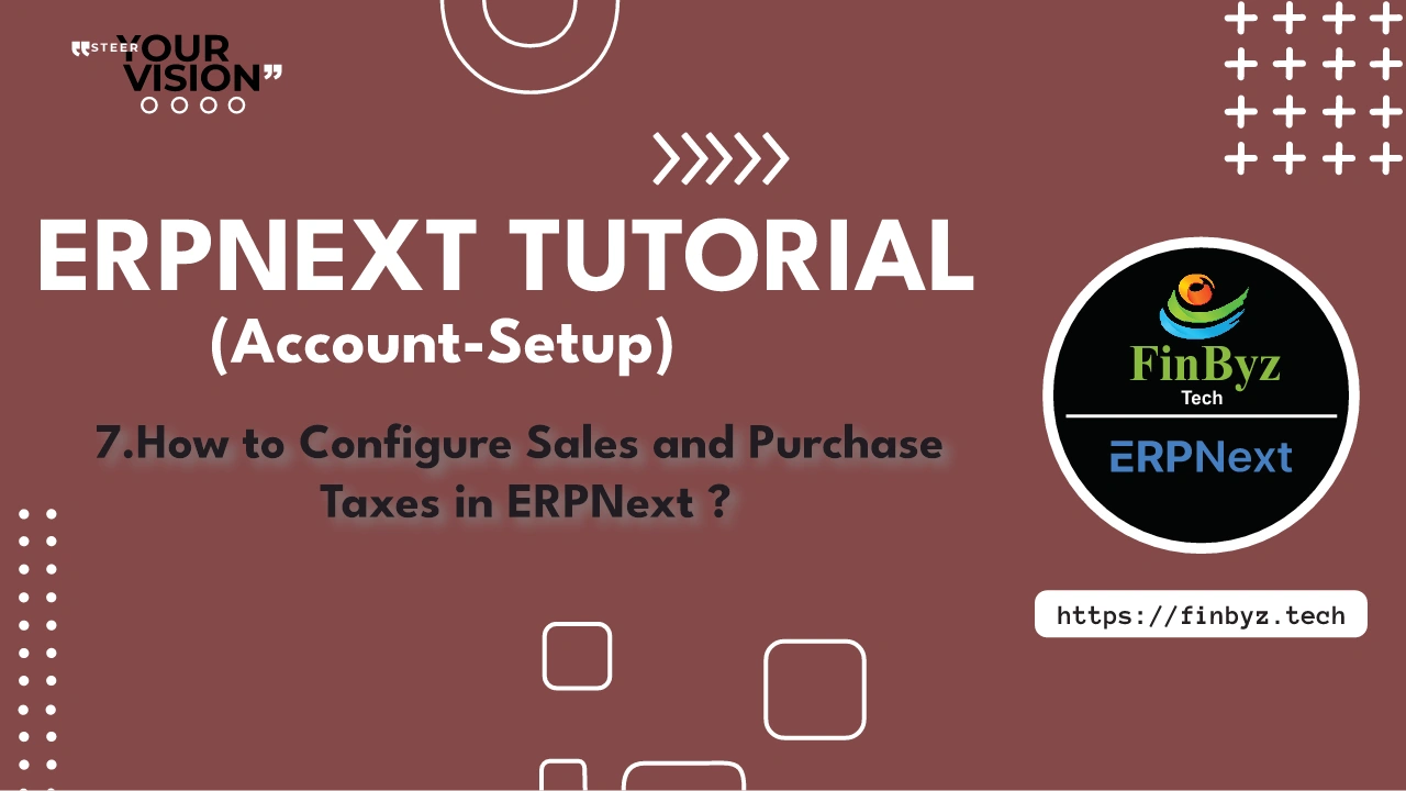 Configure ERPNext Purchase and Sales Taxes GST Templates, Step-by-Step ...